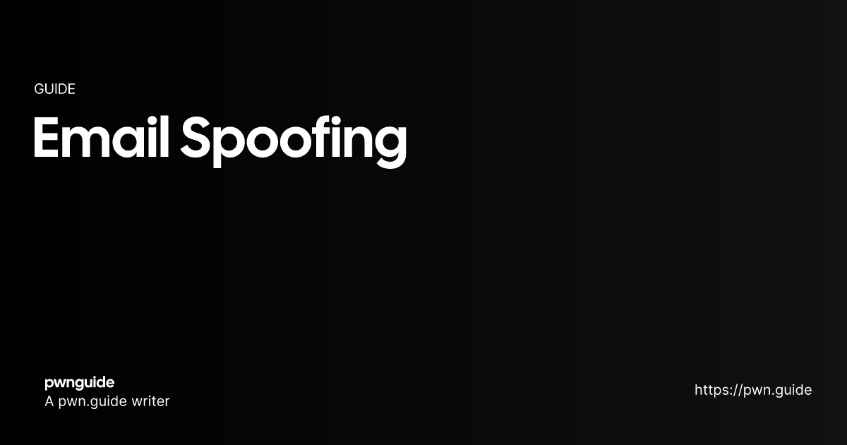 Email Spoofing